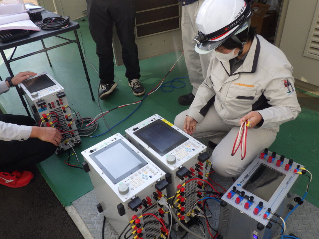 RX4744を複数台にて保護継電器試験｜電気管理技術者の交流掲示板